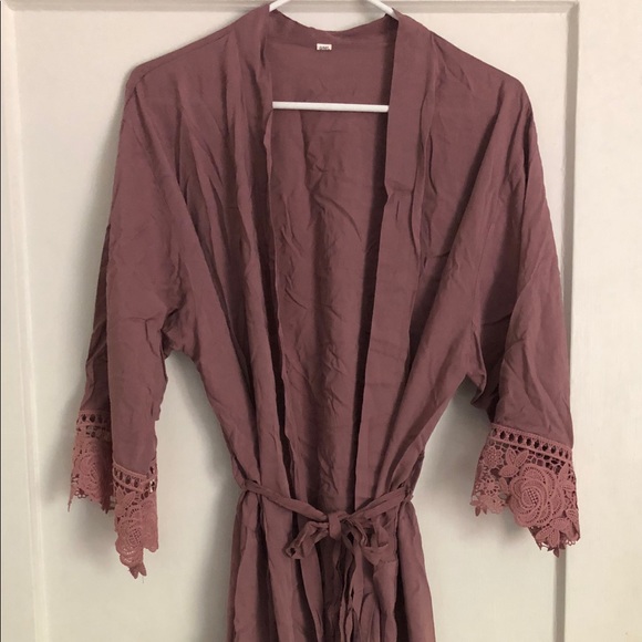 Intimates & Sleepwear | Lace Trim Robes | Poshmark